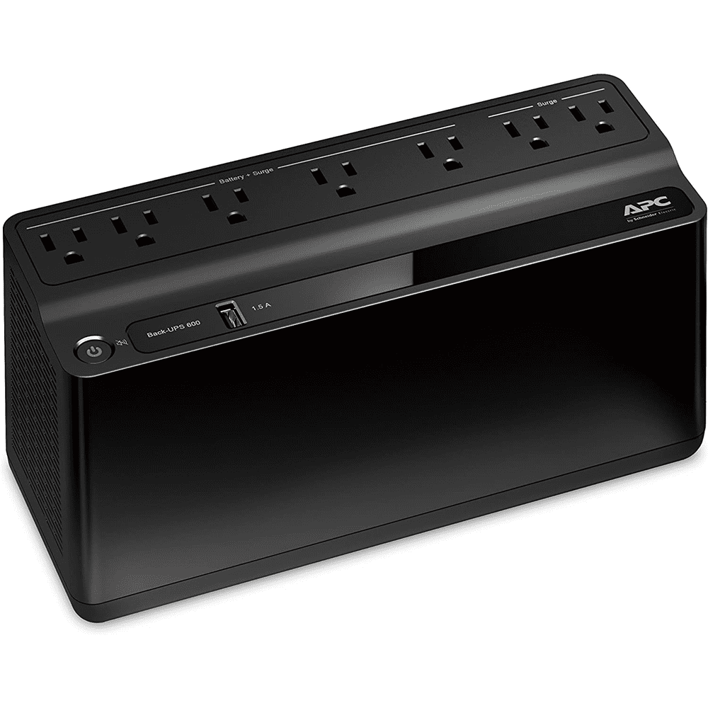 APC Back-UPS, BE600M1, 600VA and Surge Protector: With a capacity of ...