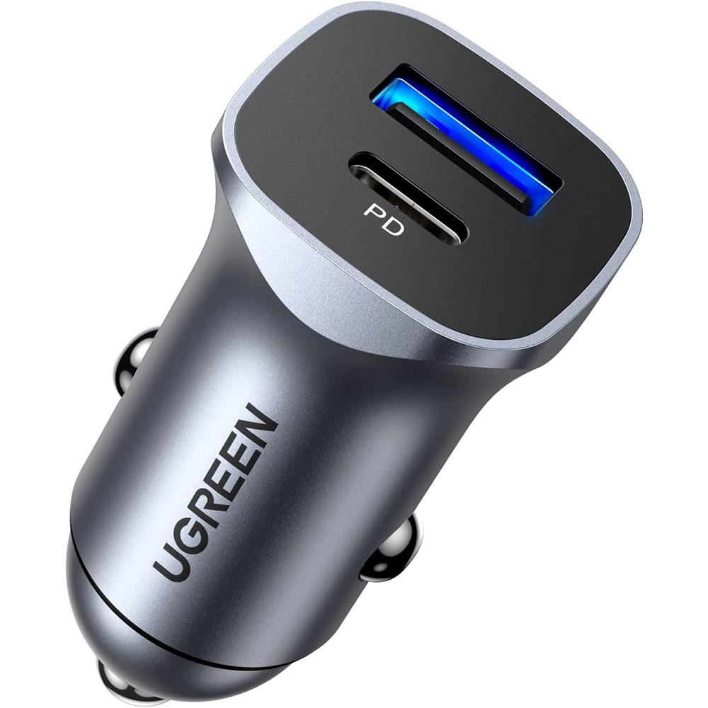 Fast Car charger, 20W USB-C+QC, 18W USB-A, TE-P20 | Smart ConneXXionZ N.V.