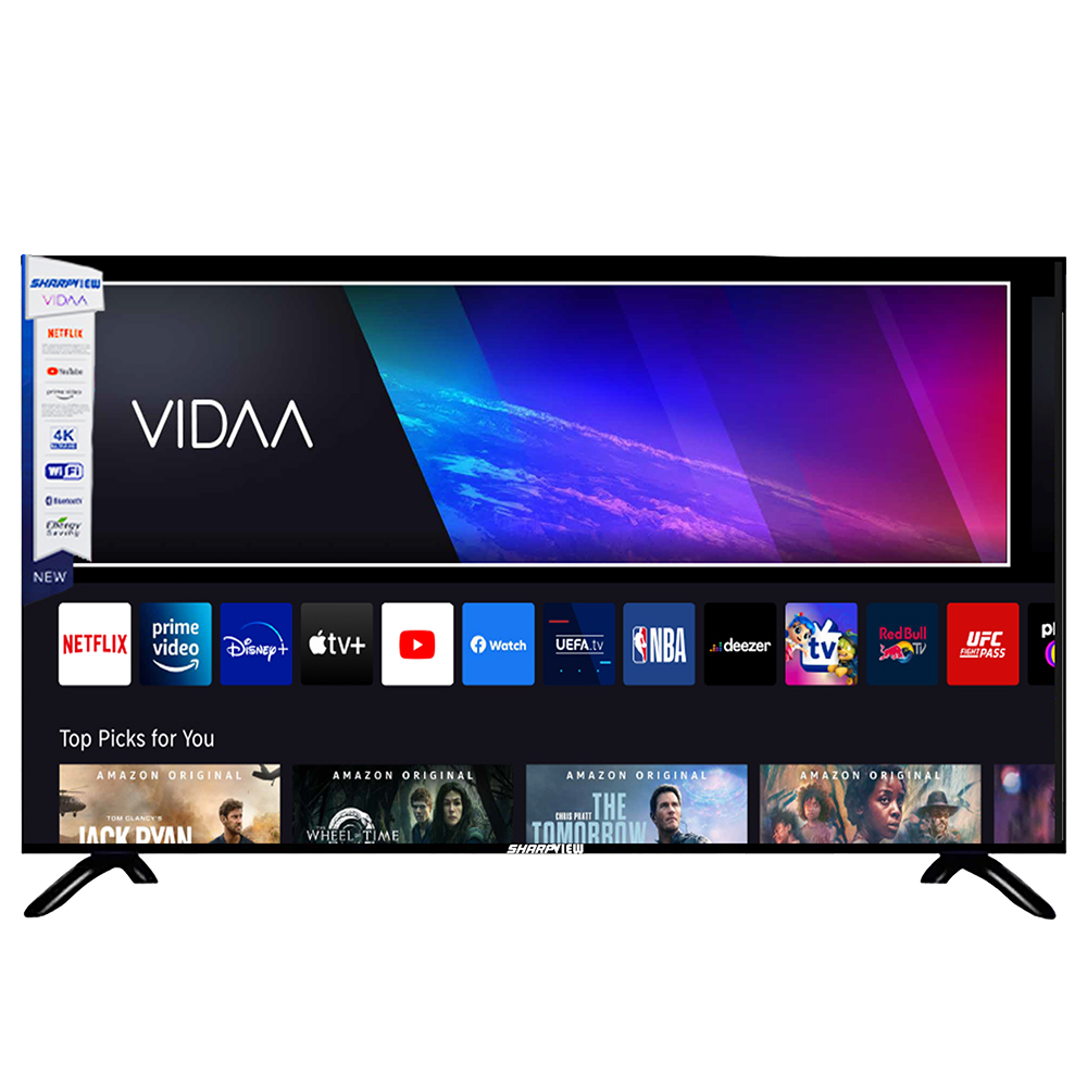 SharpView 43" SV43VSCX Frameless LED Smart VIDAA TV: Immerse Yourself ...