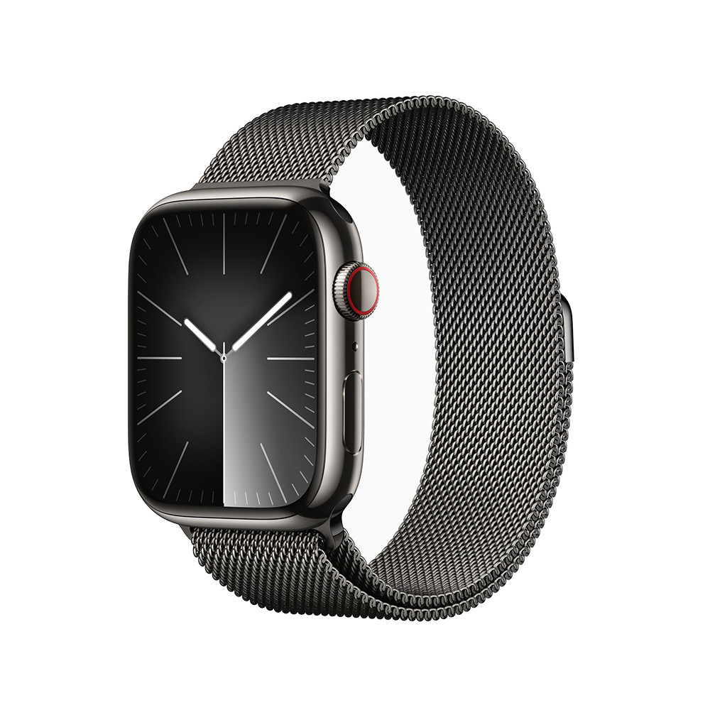 Apple Watch Series 9, 45MM (GPS + Cellular), Graphite Stainless Steel ...