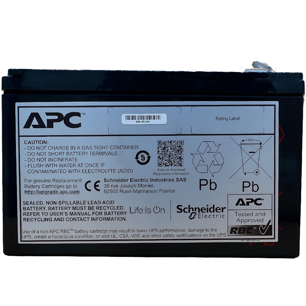 APC Replacement Battery Cartridge #154, APCRBC154 - Replacement Battery ...