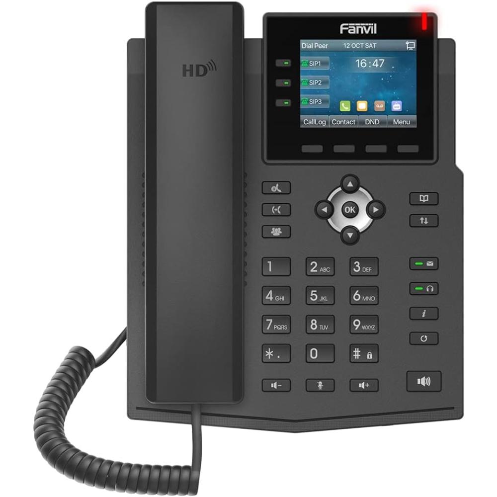 Fanvil X3U Pro – Entry-Level Gigabit VoIP Phone with PoE & HD Audio ...