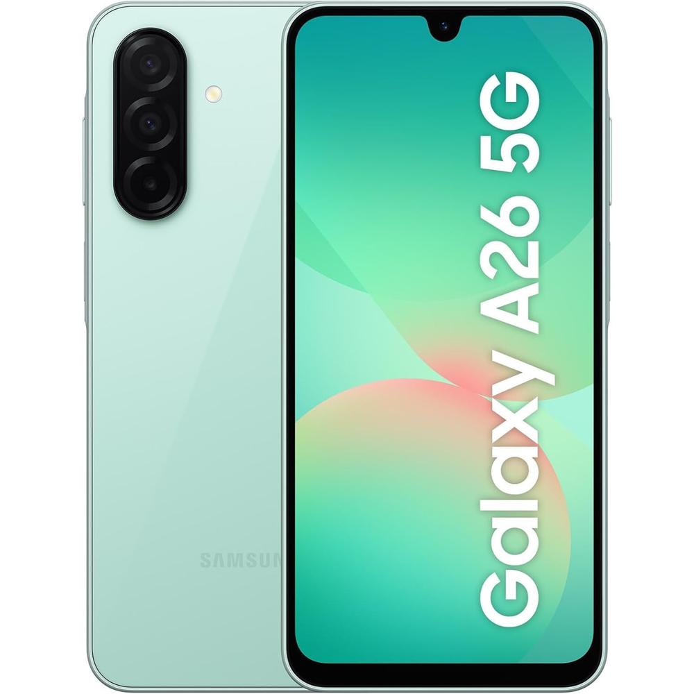 Samsung Galaxy A26 5G, 256GB, 8GB, Mint: Fast, Stylish, Vibrant | Smart ...