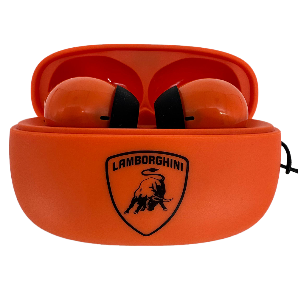 Lamborghini TWS Mini Buds – True Wireless Earbuds (Orange) | Smart ...