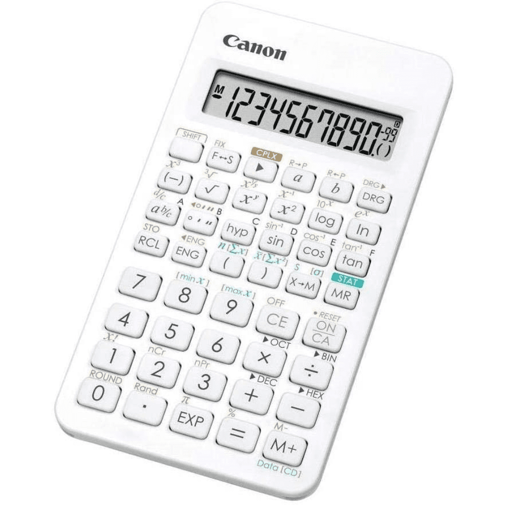 Canon F-605 7 Segment LCD Scientific Calculator White | Smart ...