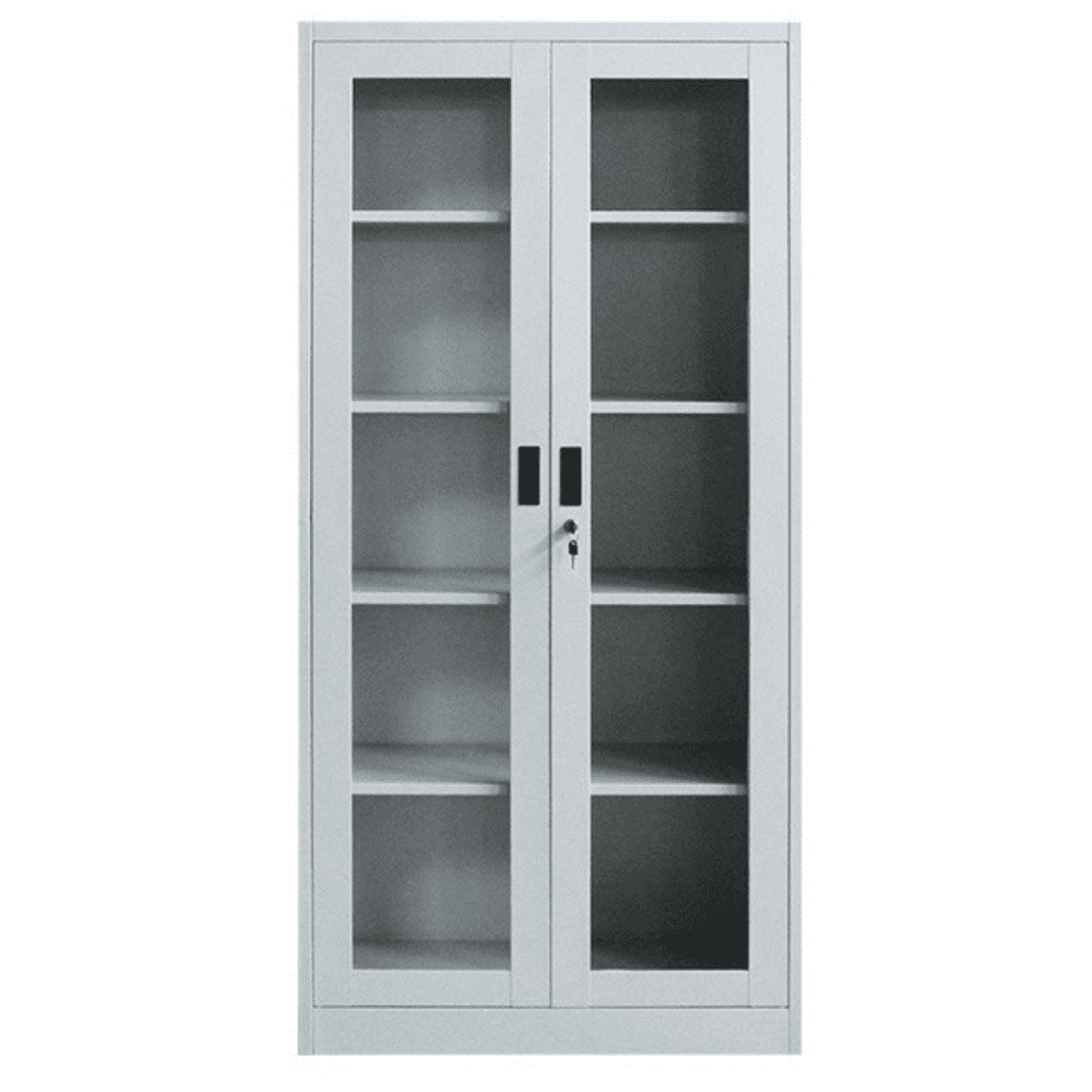 Sleek Glass Front File Cabinet FC-07: Organize with Style | Smart ...